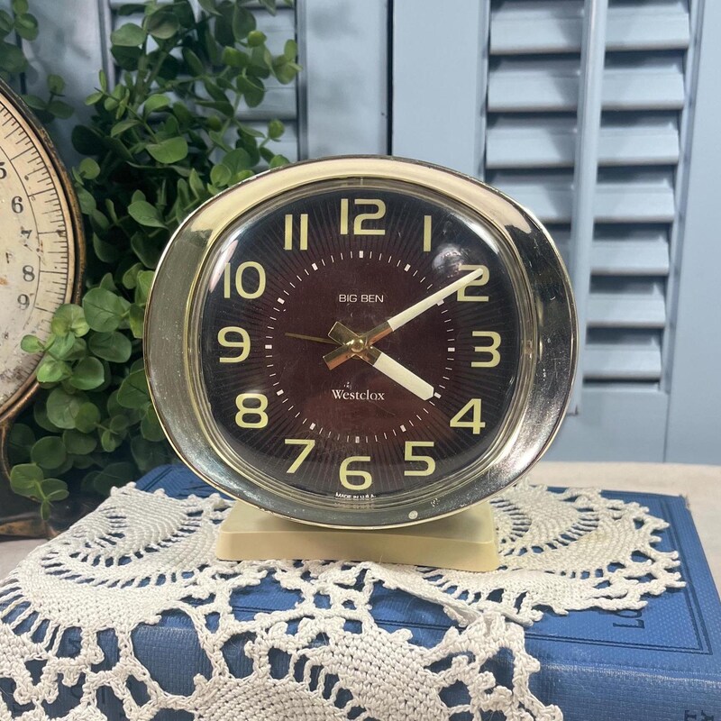 Mcm Desk Clock - Etsy