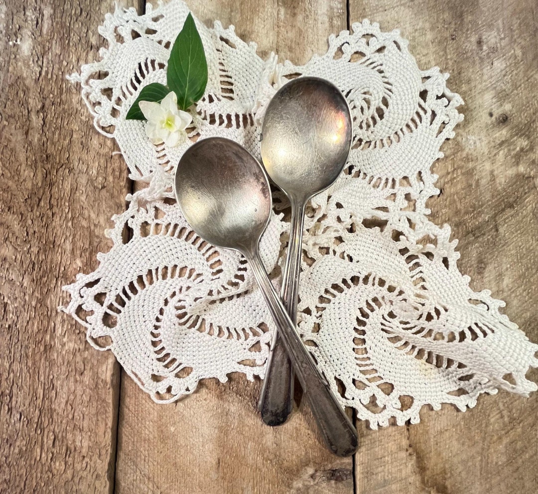Vintage Silver Plate Spoons - Fairfield Silver Plate - Etsy