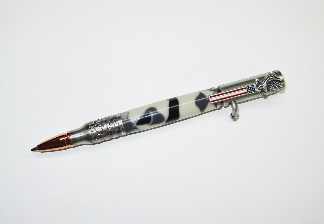 Patriotic Bolt Action Ballpoint Pen - Etsy