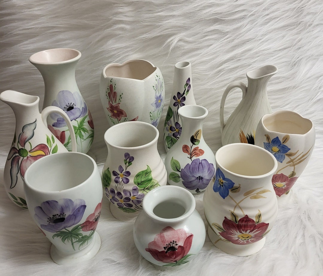 Art Deco Antique Vintage E Radford Collectable Crown Devon Ceramic Ware ...