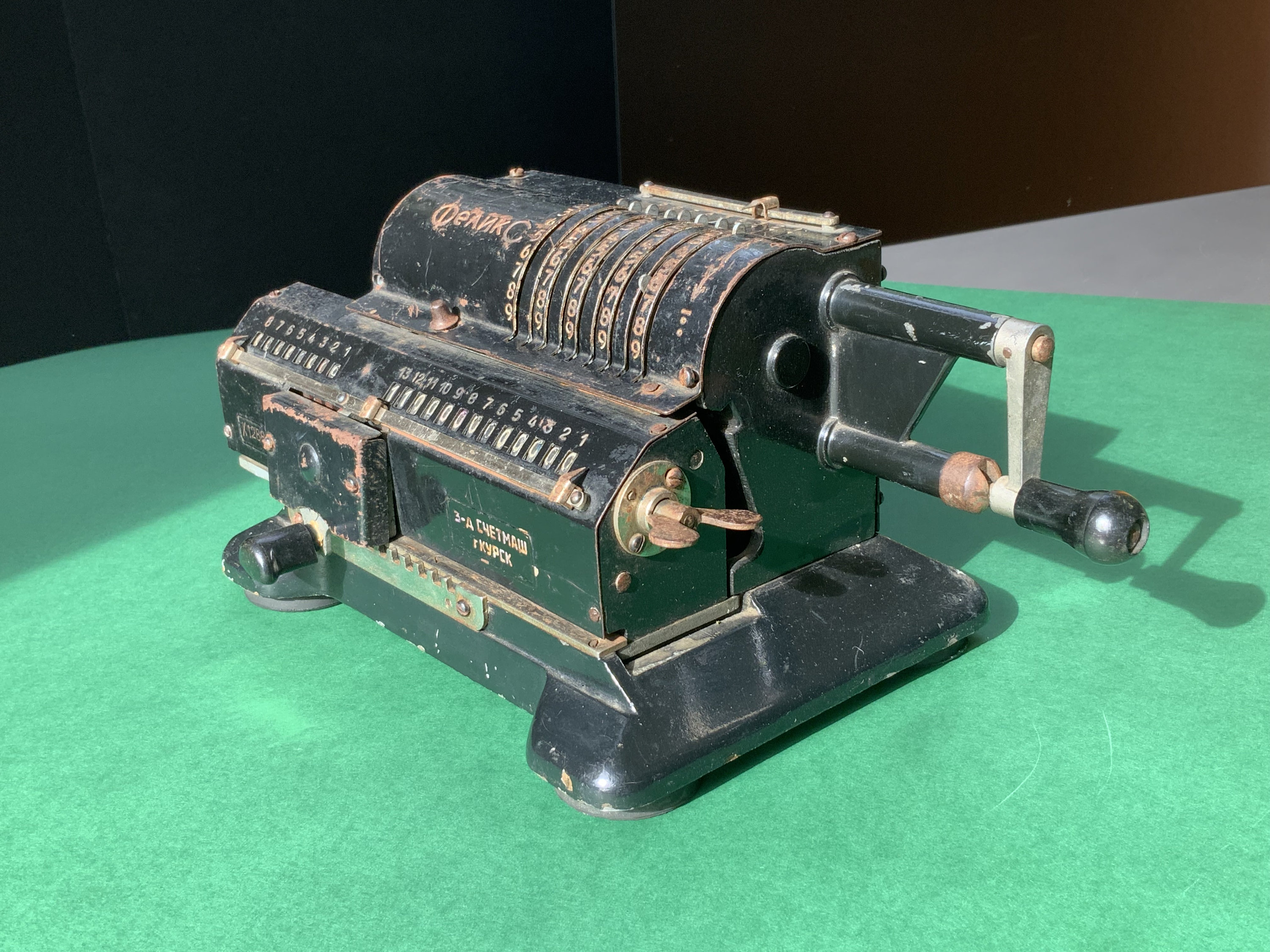 Vintage Felix Arithmometer, Soviet Mechanical Calculator, 1970s - Etsy