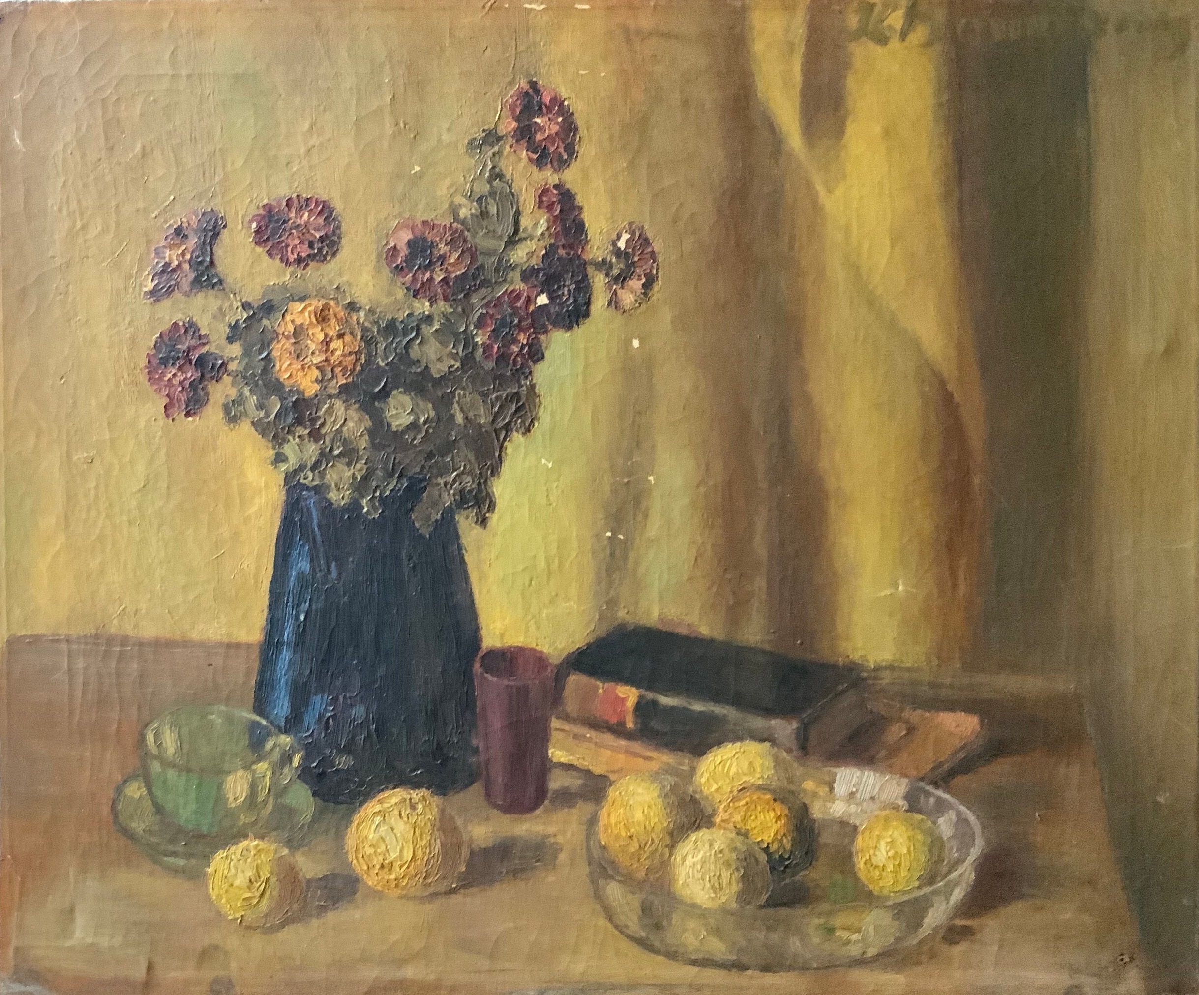 Original Oil Art Work Oil Painting Signed by the Artist - Etsy