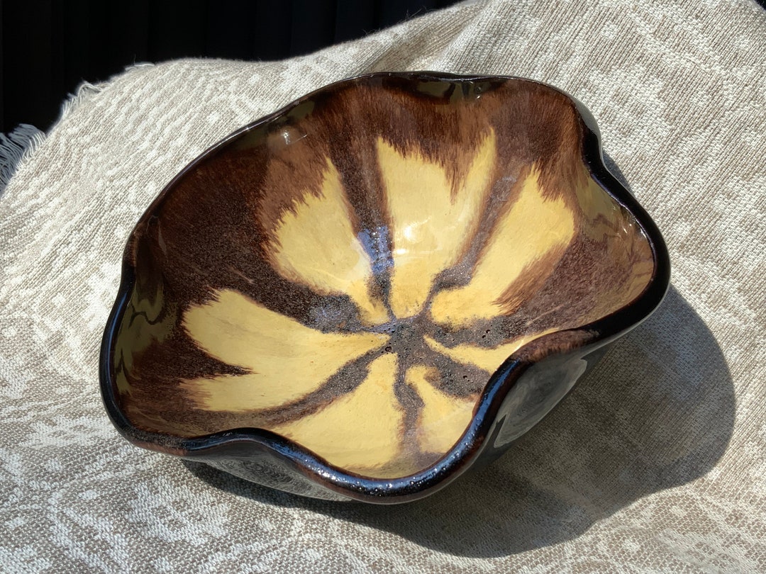 Ceramic Pottery Art Bowl Signed by the Artist - Etsy
