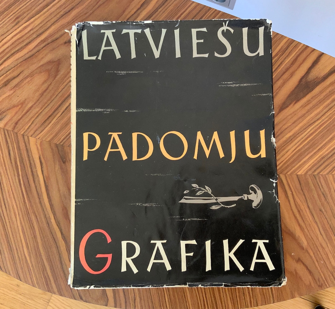Art Catalogue, Latvian Soviet Graphics, Rare Book Only 10,000 Copies ...