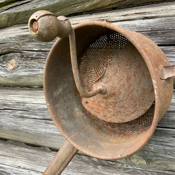 Antique Food Mill - Etsy