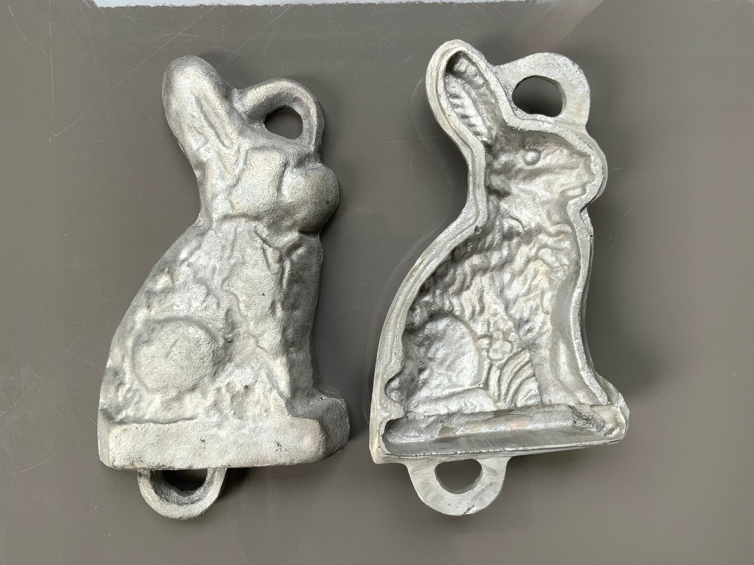 Rabbit Molds for Chocolate and Cookies - Easter Baking - Etsy