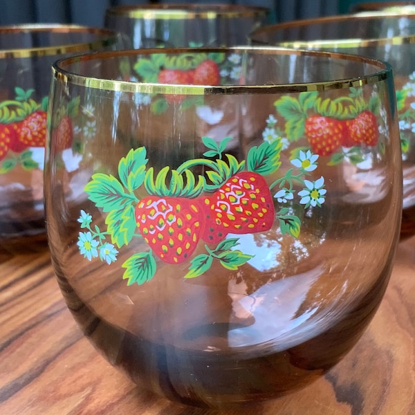 Strawberry Glasses - Etsy