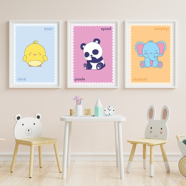 Cute Animal Print - Etsy