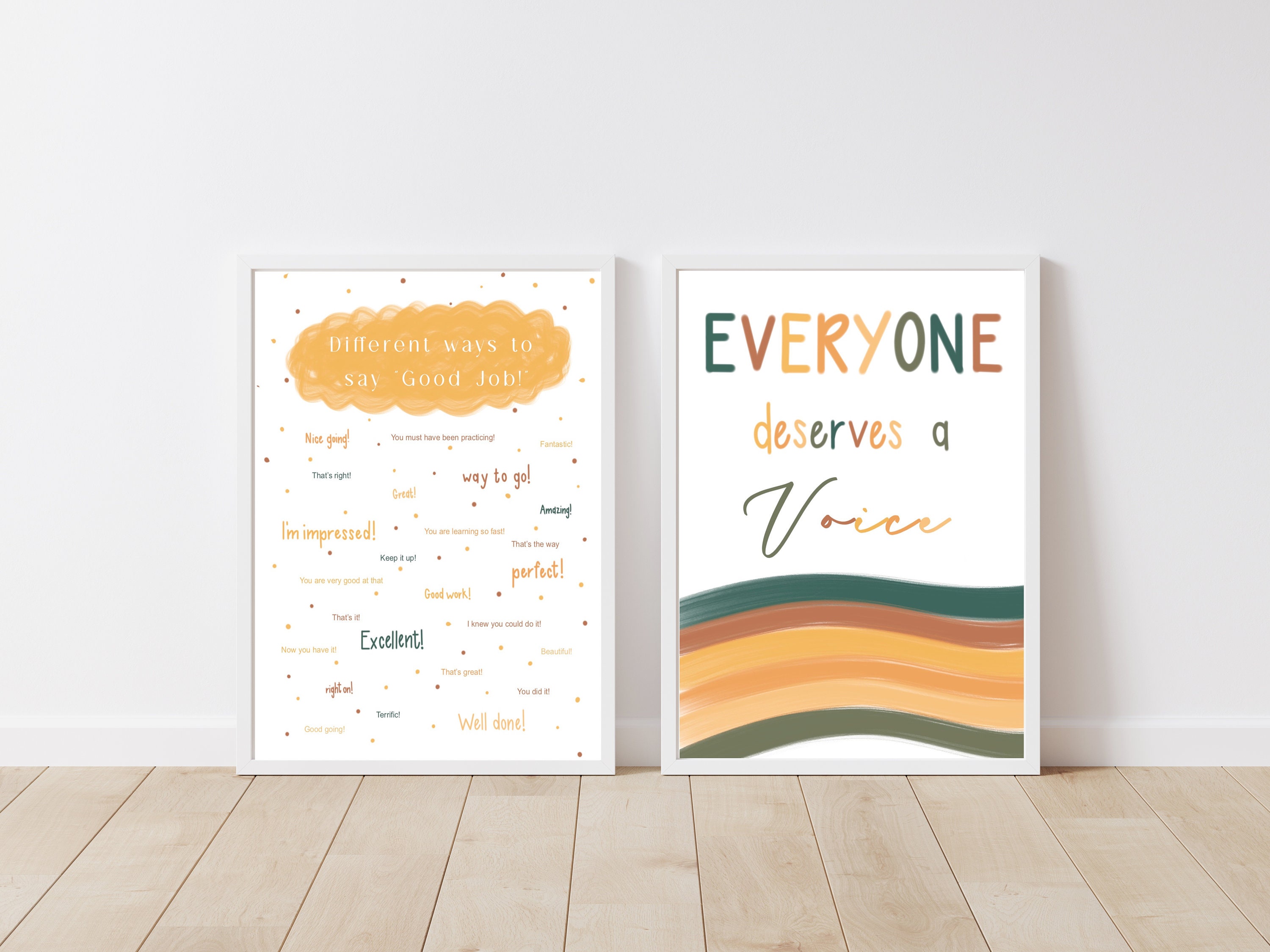 5 SLP Decor Posters, Bundle Set, Rustic, Boho, Door Sign, Gift for ...