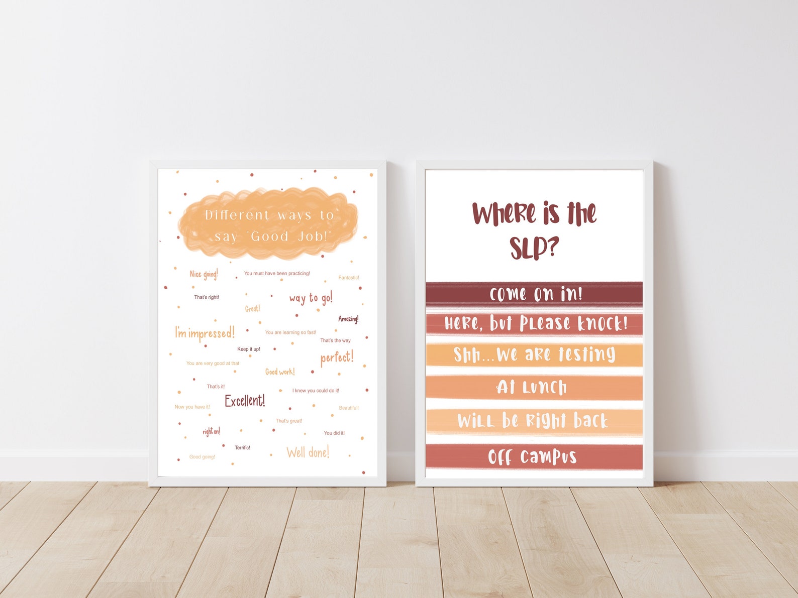 5 SLP Decor Posters, Bundle Set, Rustic, Boho, Door Sign, Gift for ...