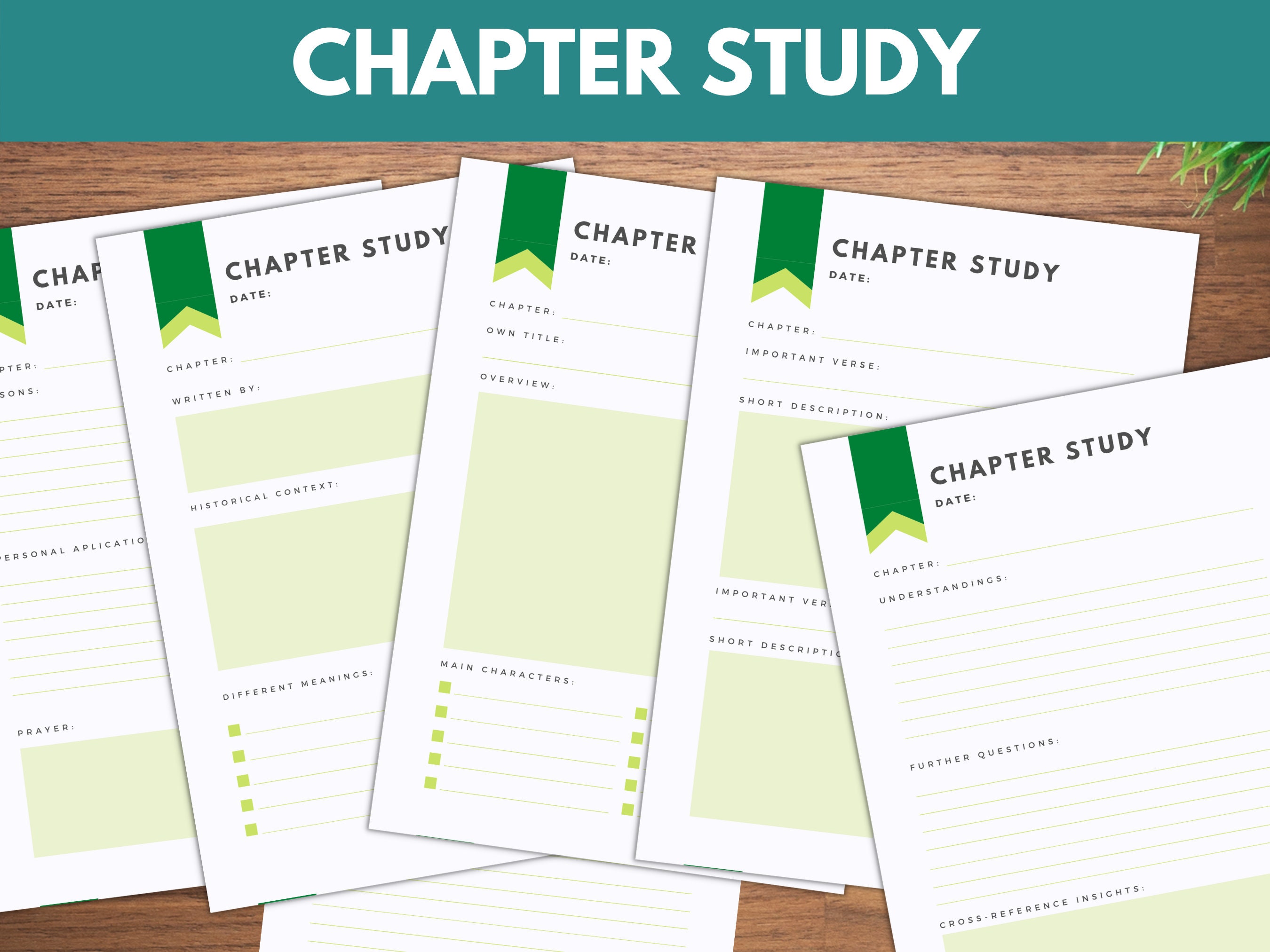 Bible Study Guide Printable Templates Beginner to Advanced - Etsy