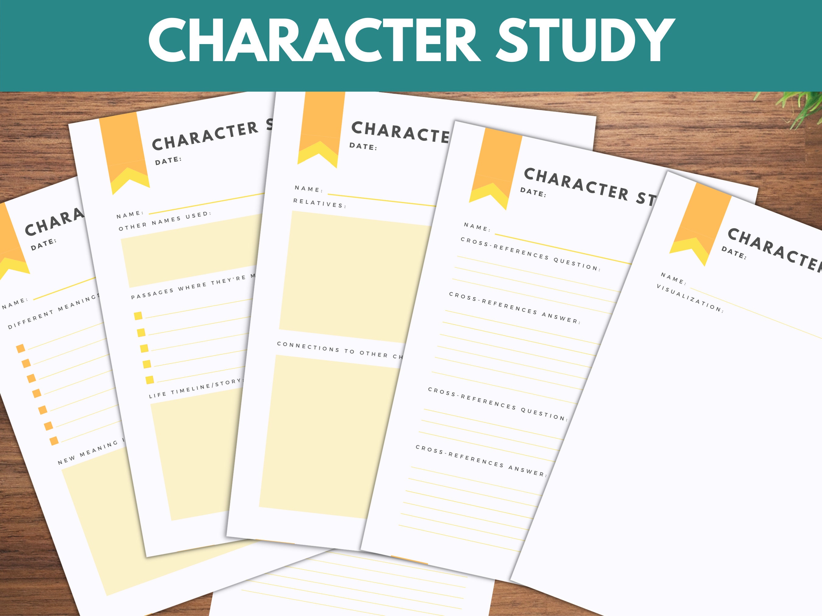 Bible Study Guide Printable Templates Beginner to Advanced - Etsy