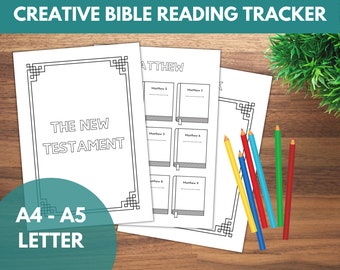 New Testament Tracker - Etsy