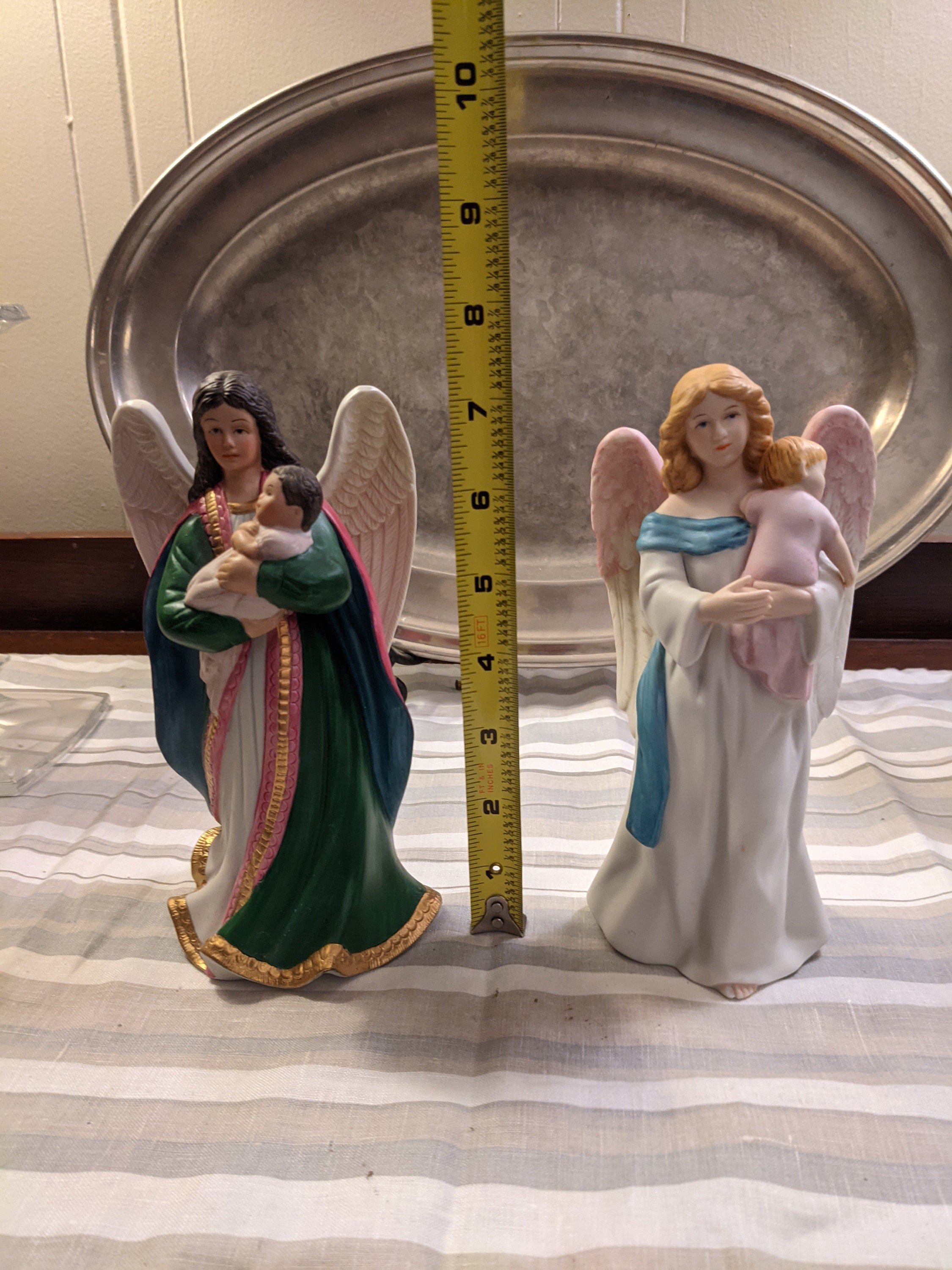 Vintage Homco Guardian Angel Figurines. 1434 and 1436. - Etsy