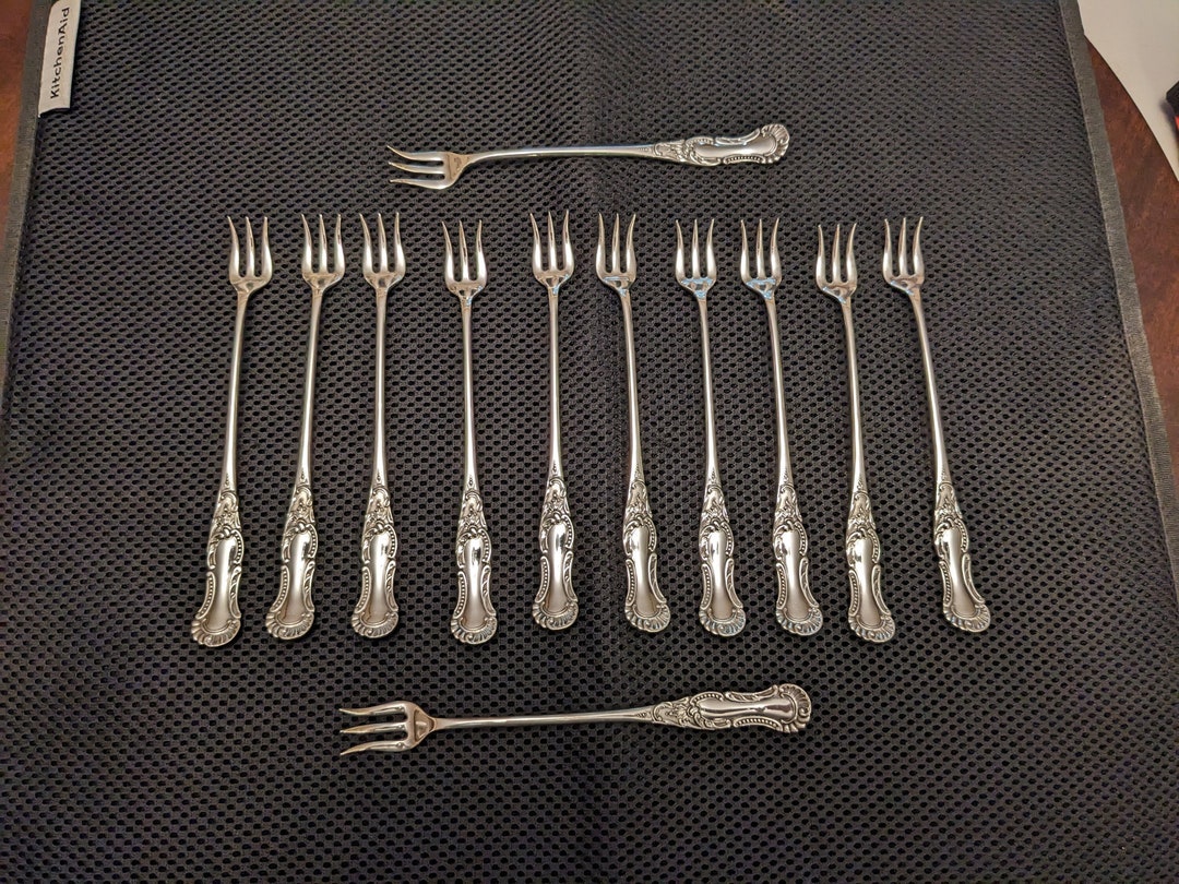 Antique Sterling Silver Pairpoint MFG Co Fish Forks - Etsy
