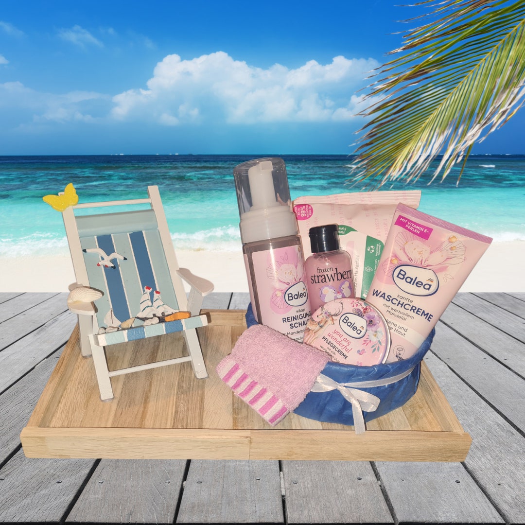 Wellness Gift Basket Beach, Gift Basket, Wellness Gifts Women, Time Out ...
