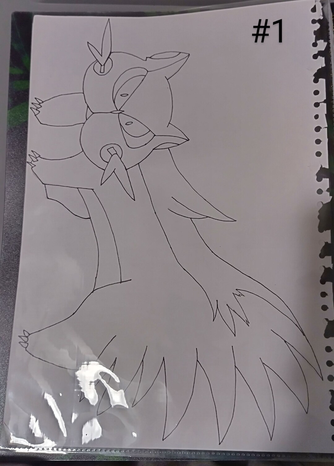 Line Art Pokemon Fusion Drawings - Etsy