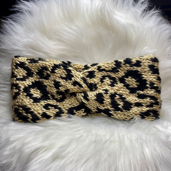 Knit Leopard Pattern - Etsy