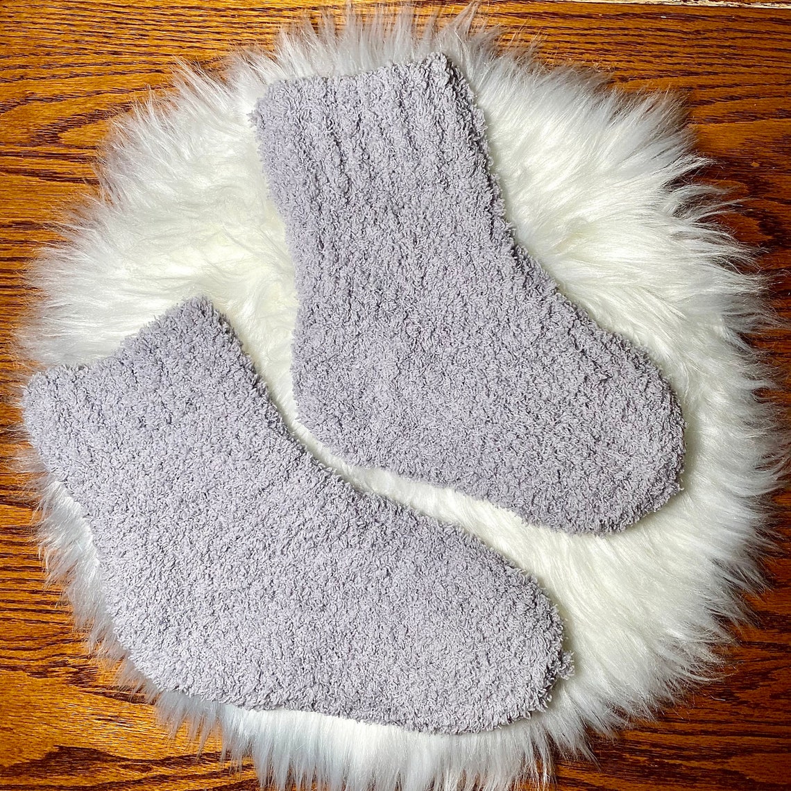 Fuzzy Socks - Knit Pattern - Etsy