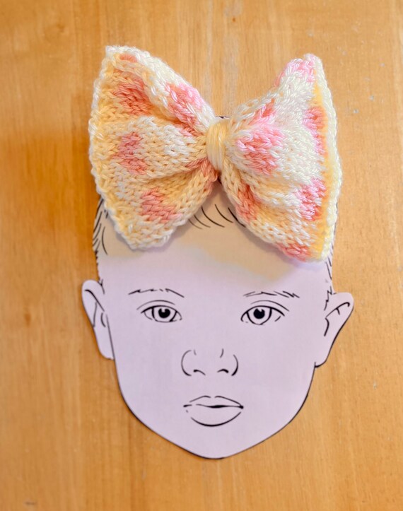 Heart Bow Pattern | Etsy