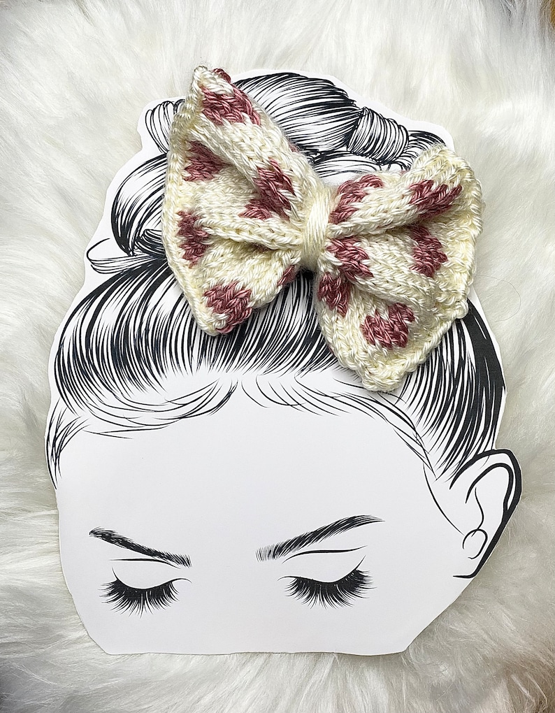 Heart Bow Pattern - Etsy