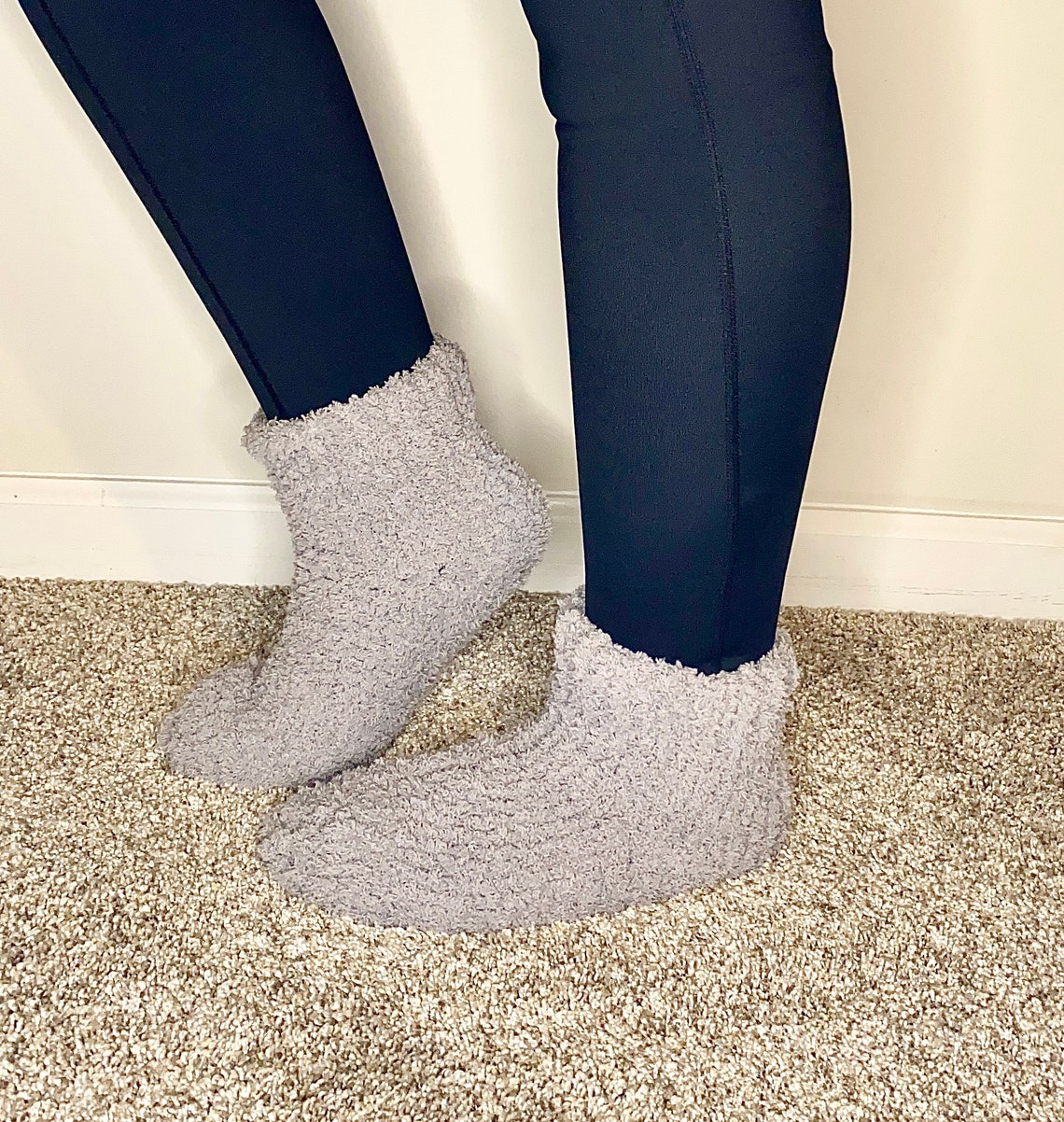 Fuzzy Socks - Knit Pattern - Etsy