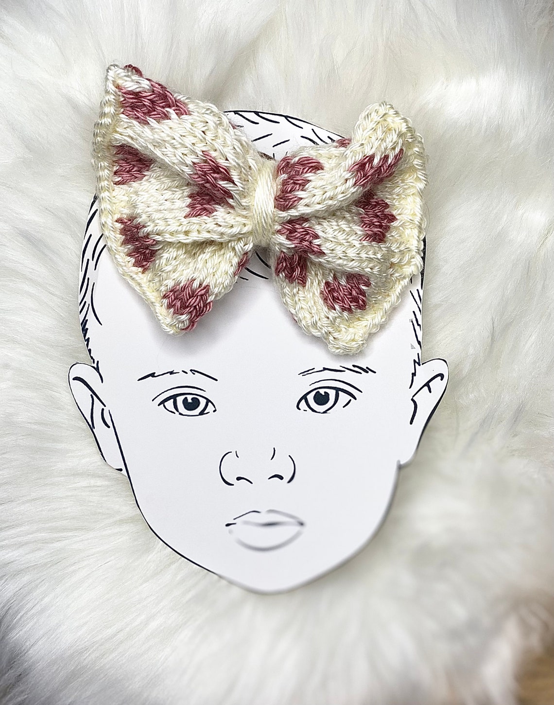 Heart Bow Pattern - Etsy