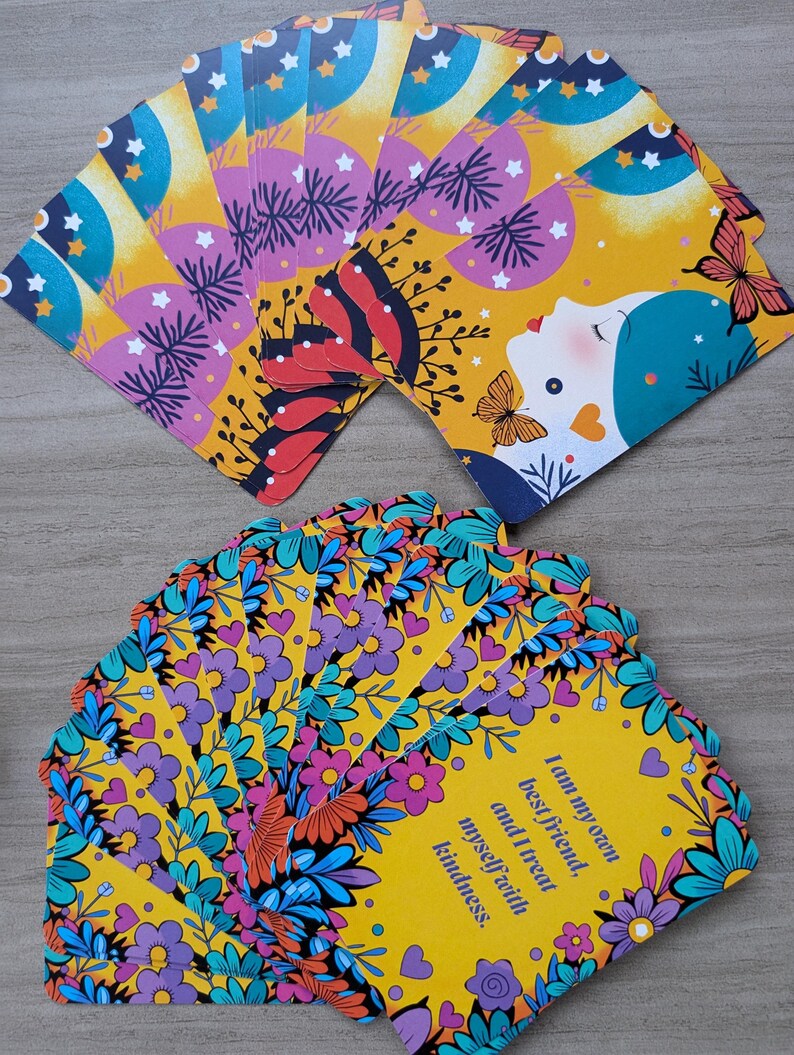 Empowering Affirmation Cards for Girls and Women – Self-love and ...