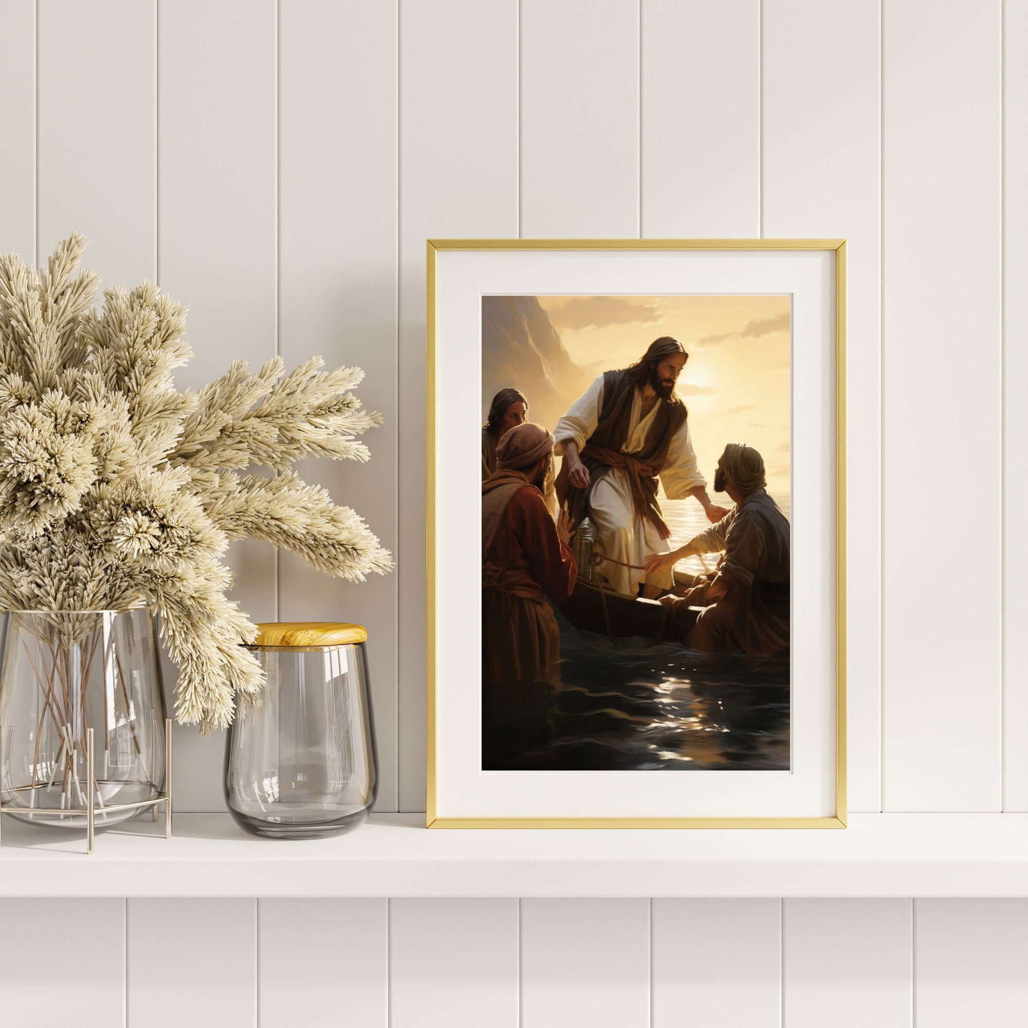 Come Fishers of Men Come Follow Me Follow Me Jesus Painting Pictures of ...