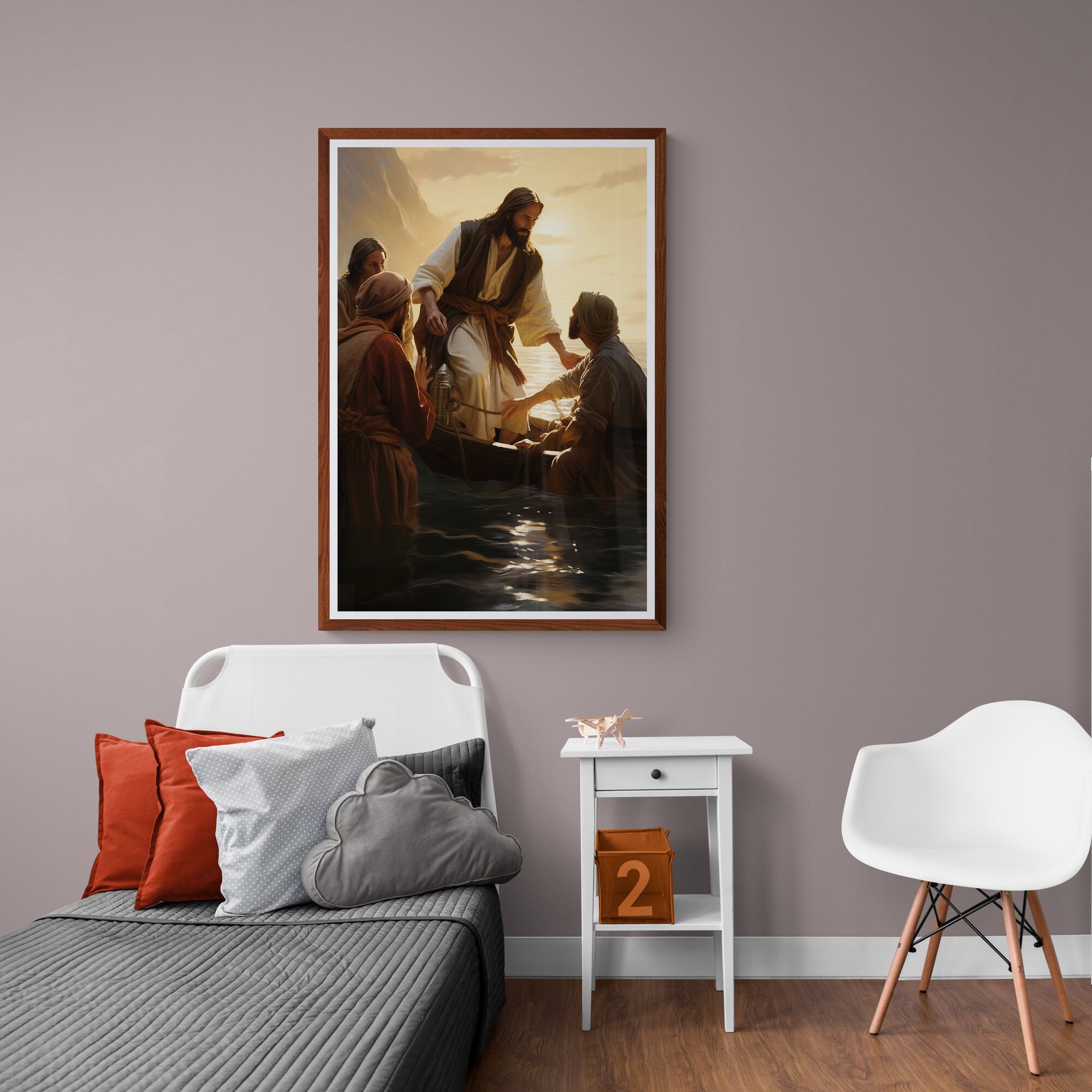 Come Fishers of Men Come Follow Me Follow Me Jesus Painting Pictures of ...