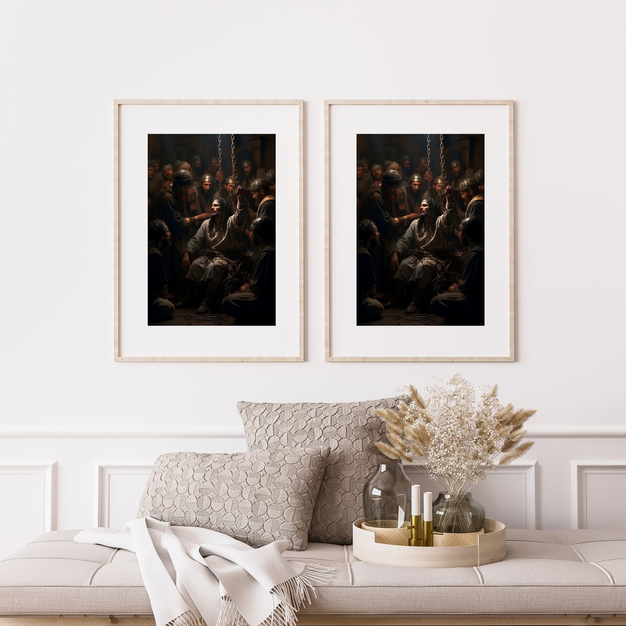 Give Me Jesus Christ Crucified Upside Down Cross Crown of Thorns Born ...