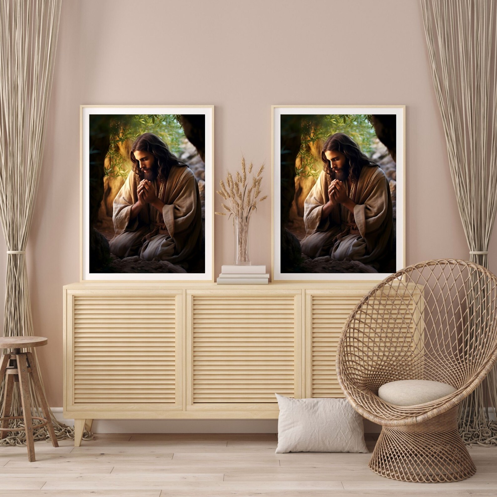 Jesus Pray Yeshua Ids Temple Jesus Painting Pictures of Jesus Jesus ...
