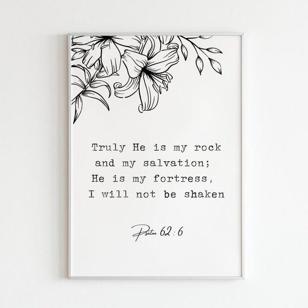 Psalm 62 - Etsy