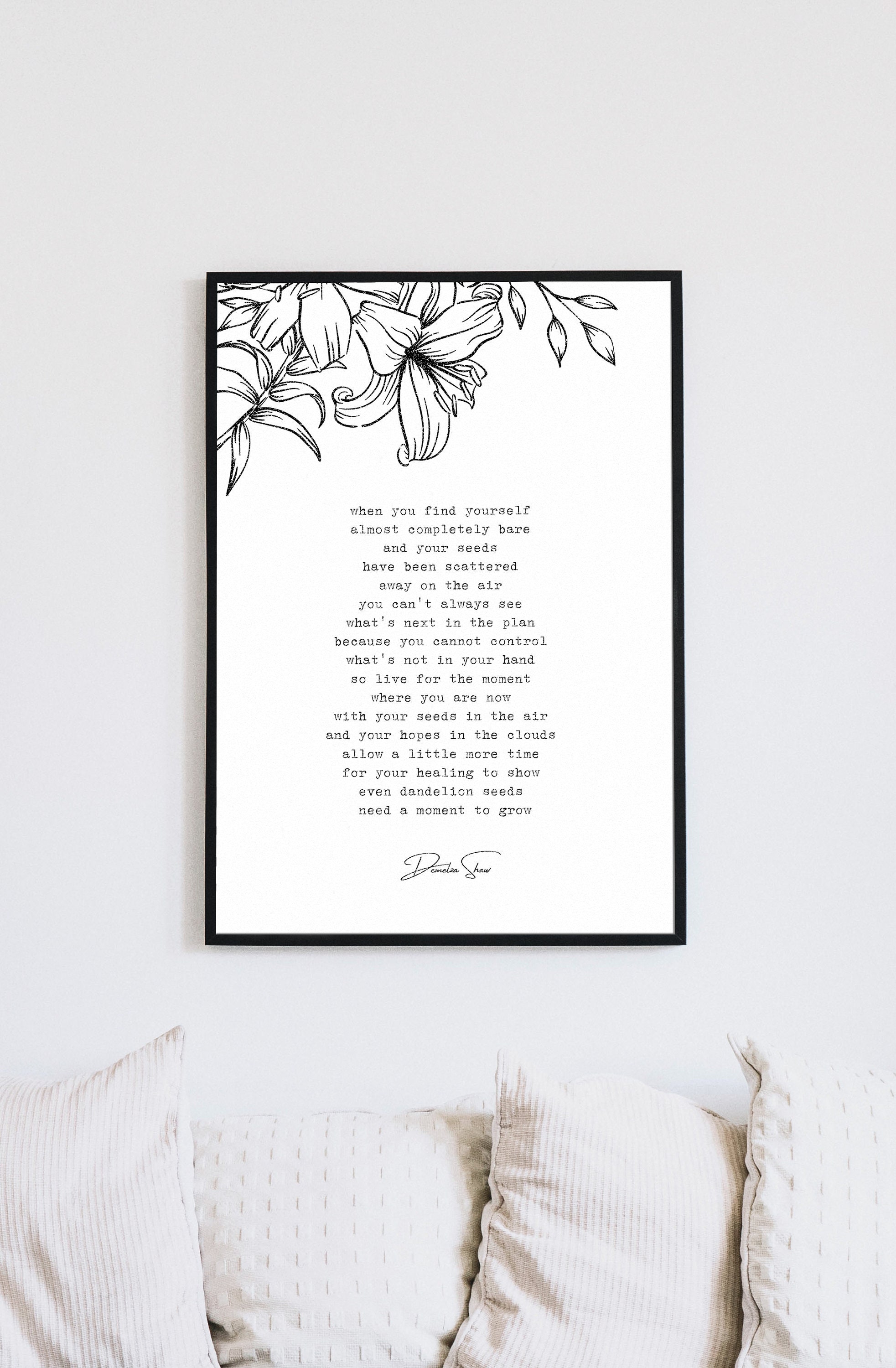Demelza Shaw, Dandelion Poem when You Find Yourself Almost Completely ...
