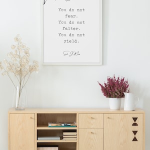 Sarah J. Maas, "you Do Not Fear. You Do Not Falter. You Do Not Yield ...