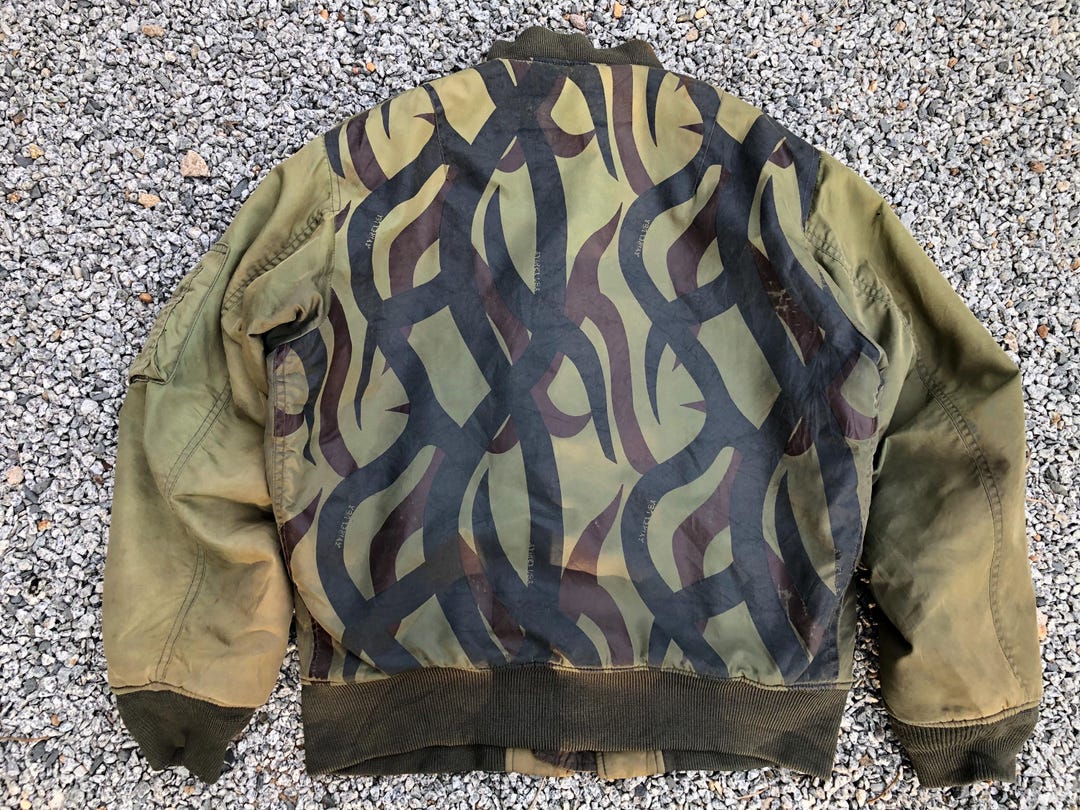 Vintage Avirex Jacket Flyer Intermediate MA-1 Bomber - Etsy