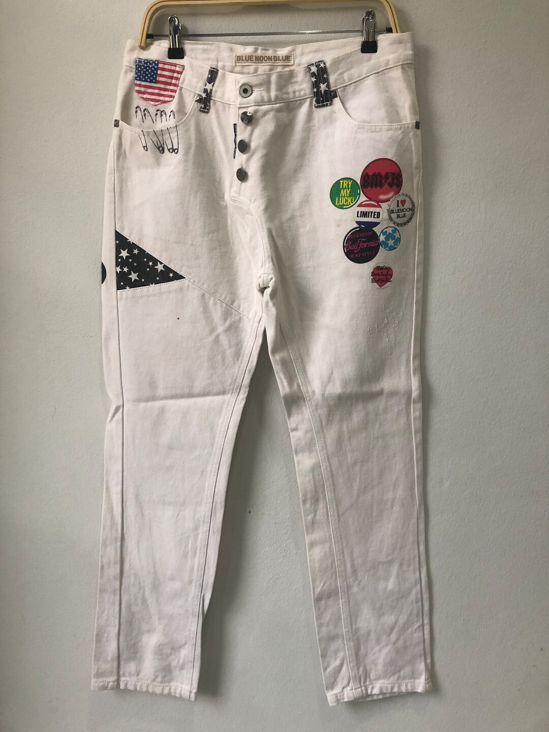 Blue Moon Jeans Thrift Pants W31 - Etsy
