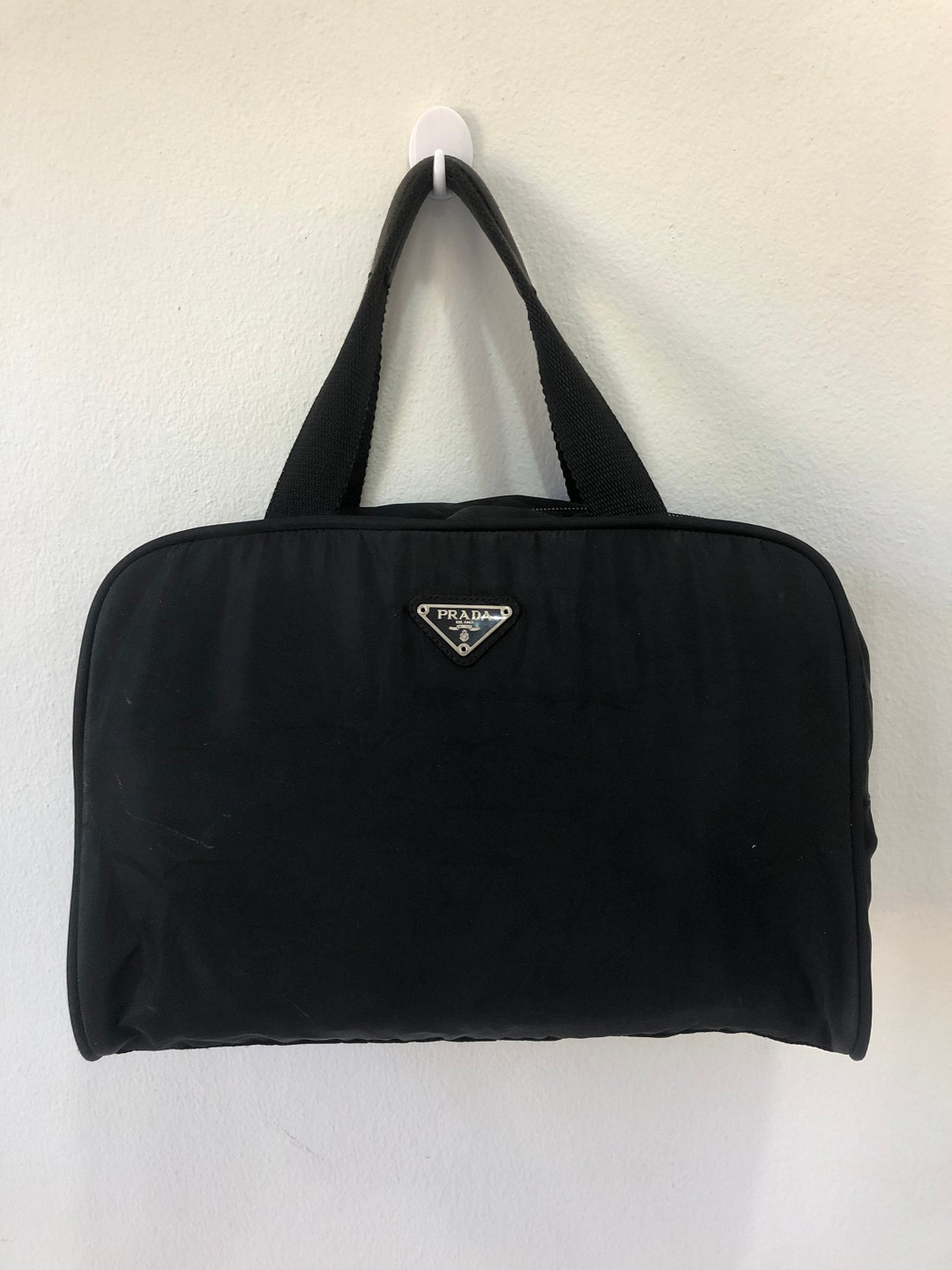 Authentic Prada Nylon Handbag - Etsy