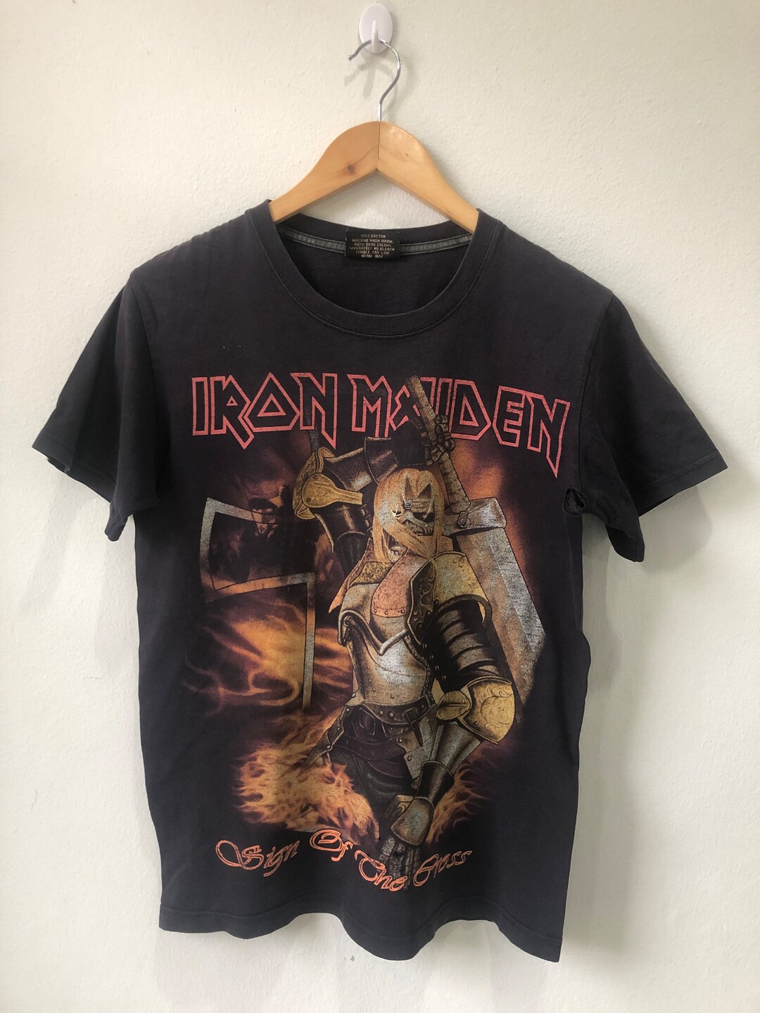 Iron Maiden Sign of the Cross Band Tees medium - Etsy