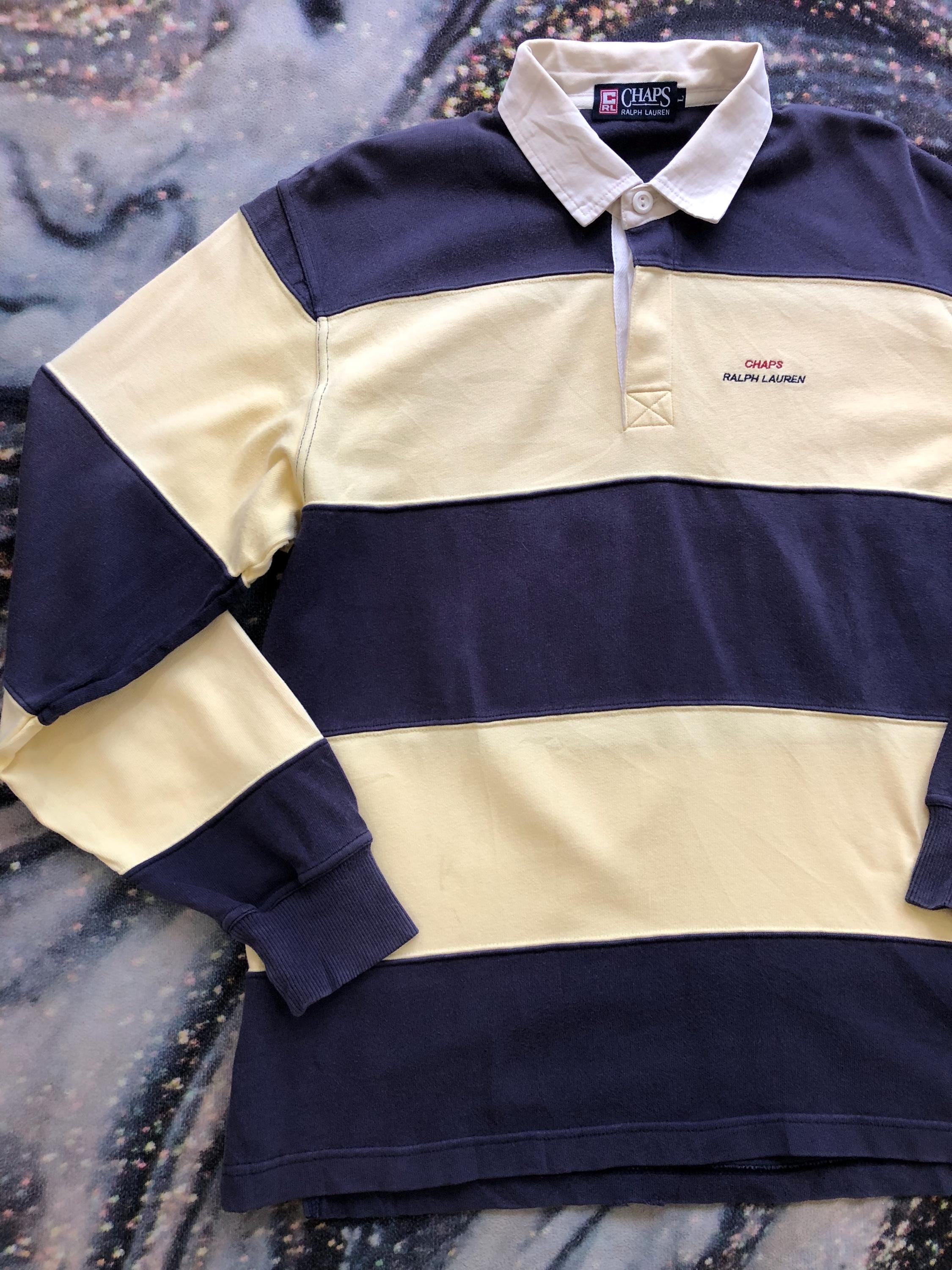 Vintage Chaps Ralph Lauren Rugby Tees - Etsy