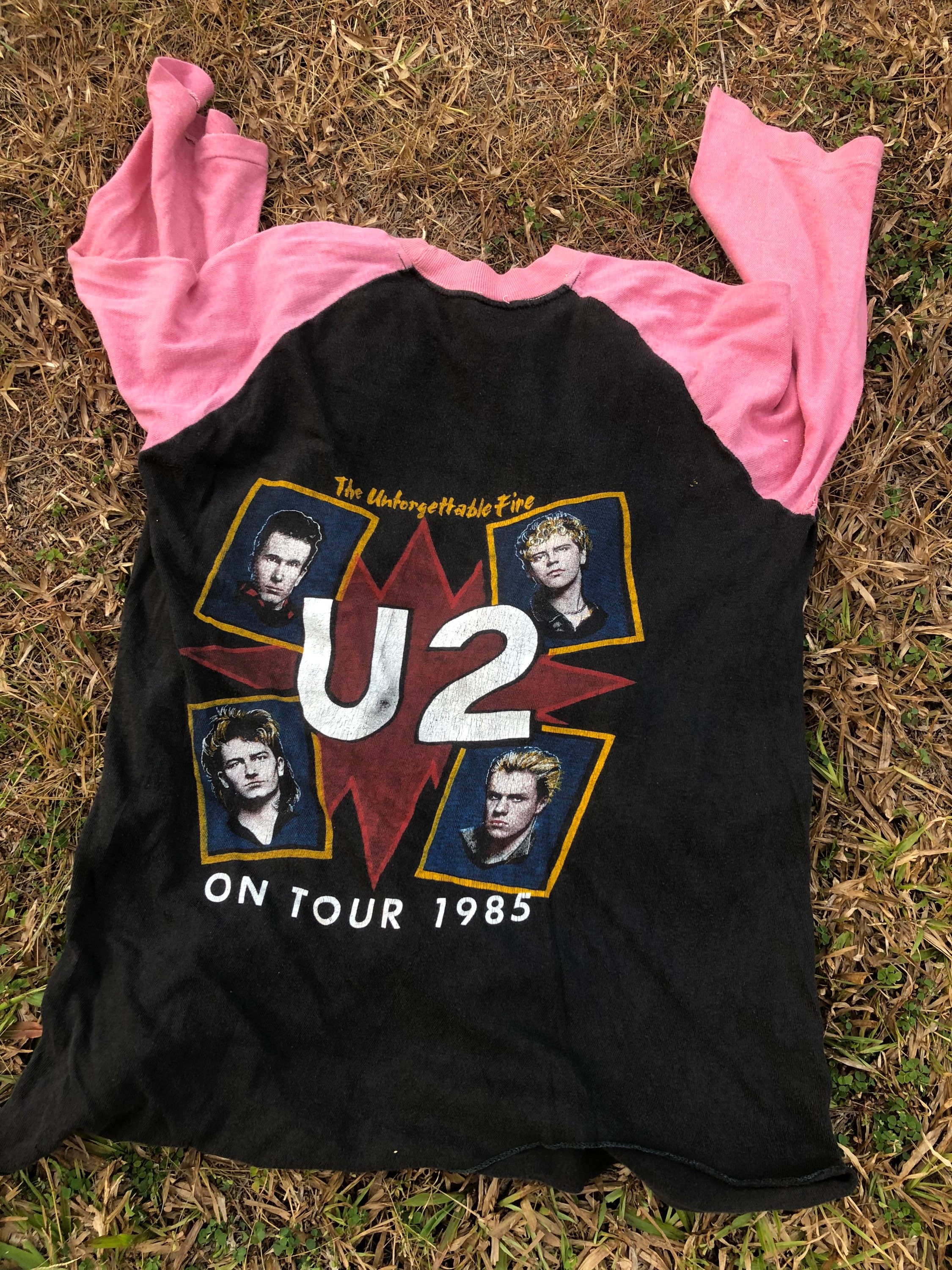 U2 on Tour the Unforgettable Fire Rock Band Tees - Etsy