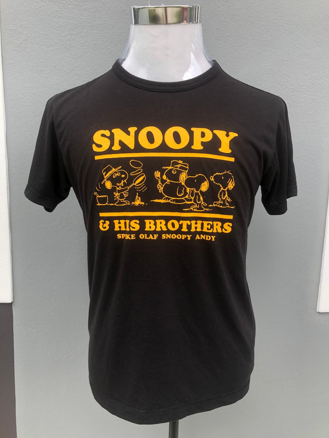 Peanuts Snoopy and His Brothers Spike Olaf Snoopy Andy Graphic - Etsy