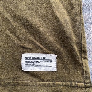 Alpha Industries Army Tees - Etsy