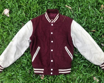 Baseball Varsity Jacket - Etsy
