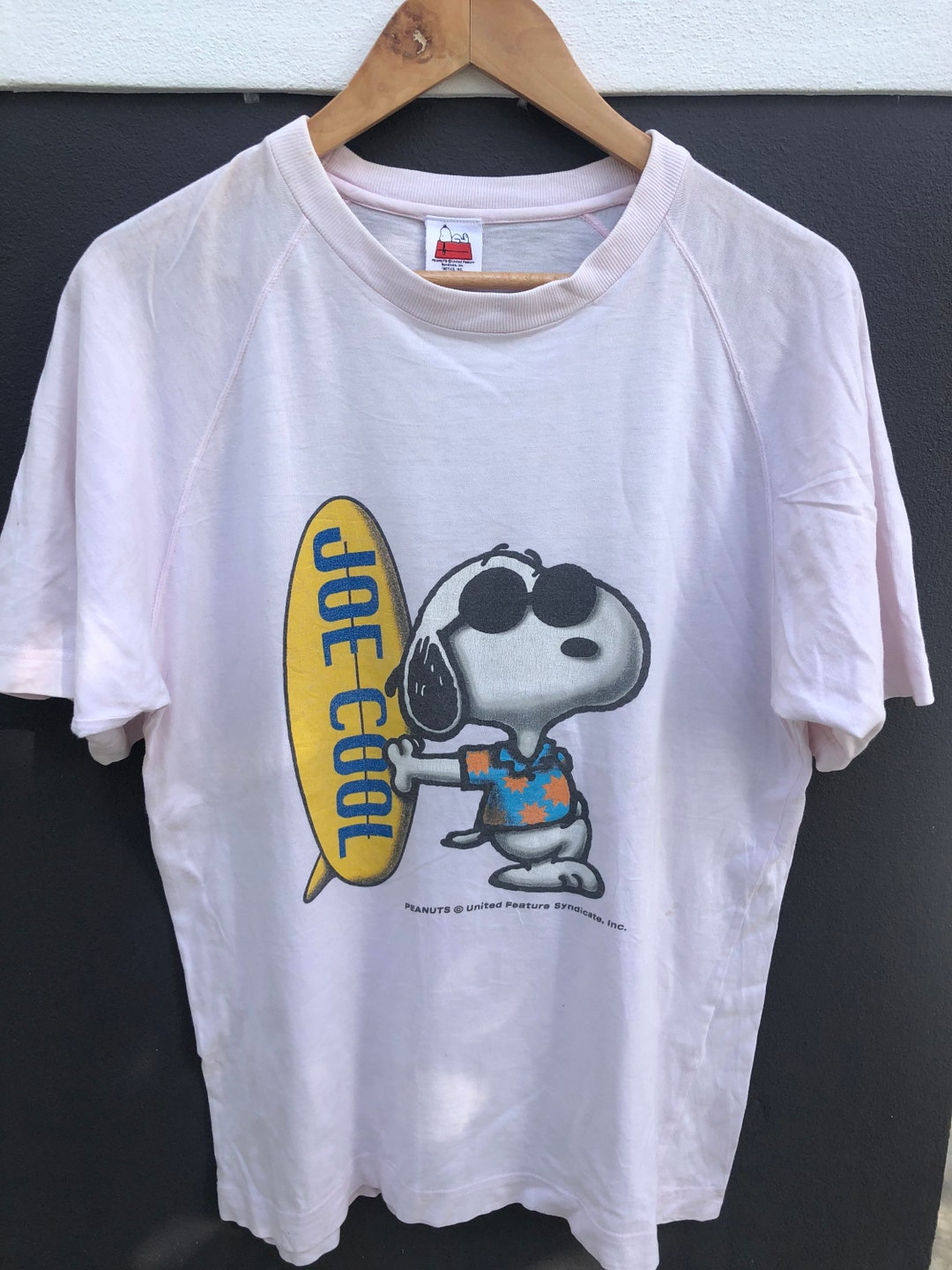 Snoopy Joe Cool Surfer Tees size M - Etsy