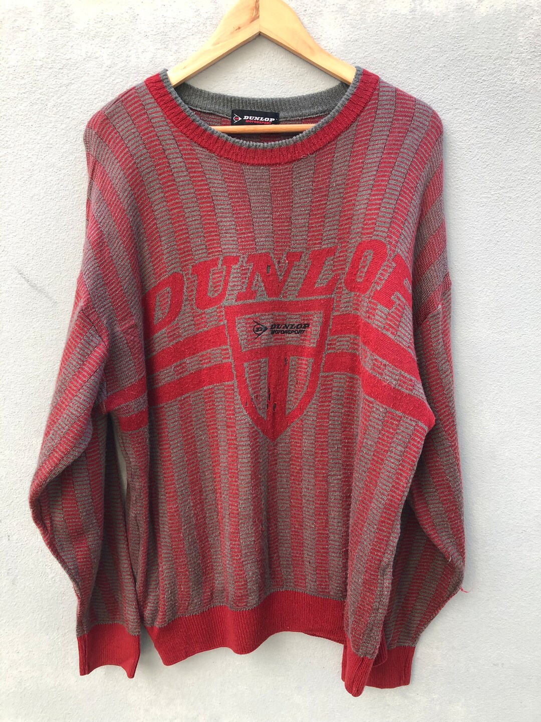 Vintage Dunlop Motorsport Sweater - Etsy