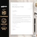 Professional Resignation Letter Template, Word & Apple Pages, Letter of ...