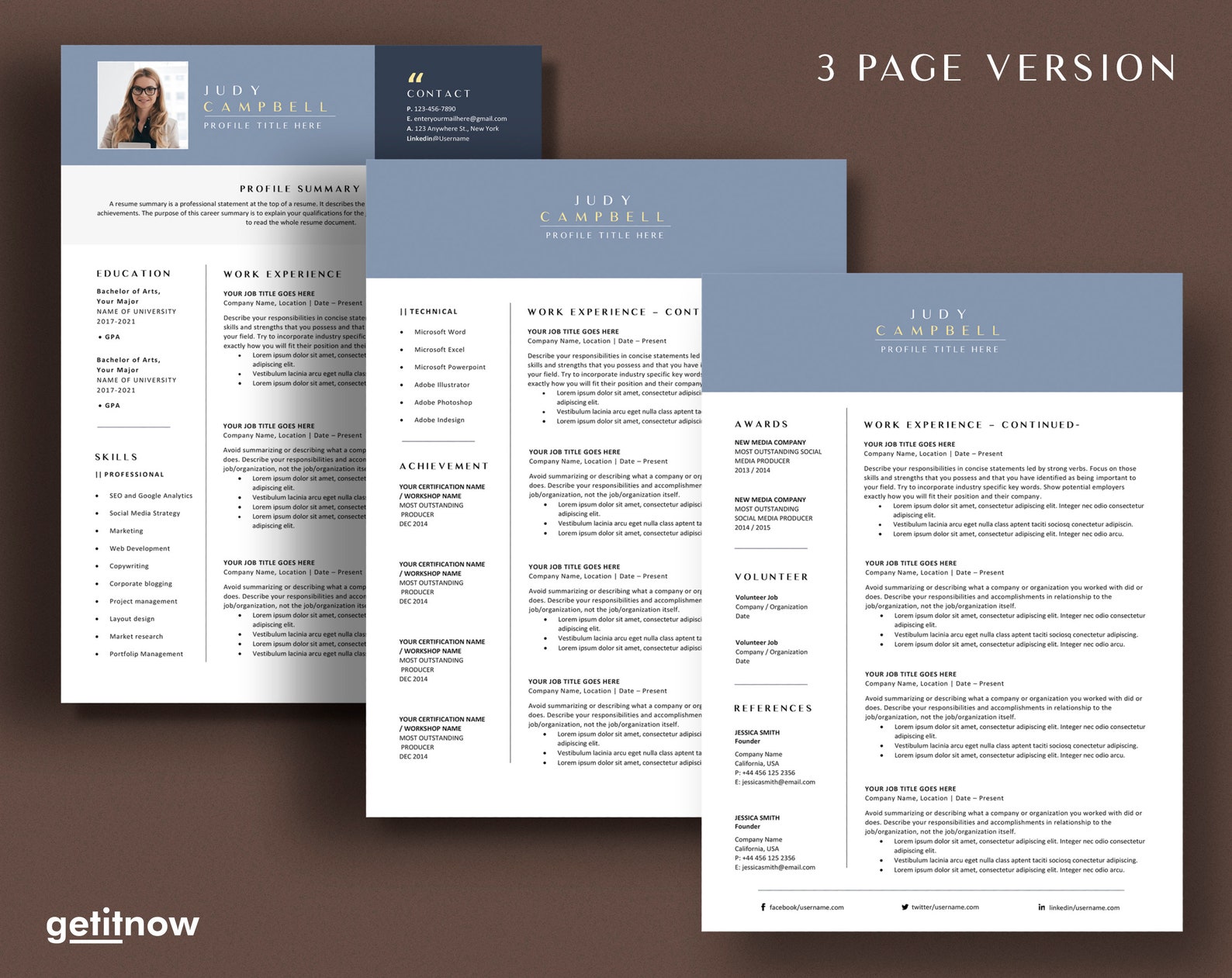 Teacher Resume Template, Best Resume Format for Word, Stand Out Resume ...