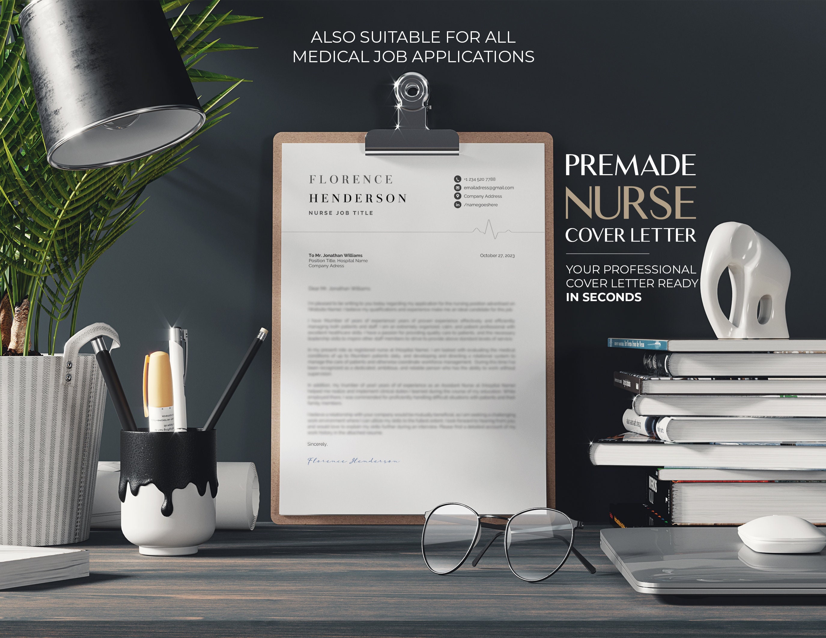 Medical Employment Application Template