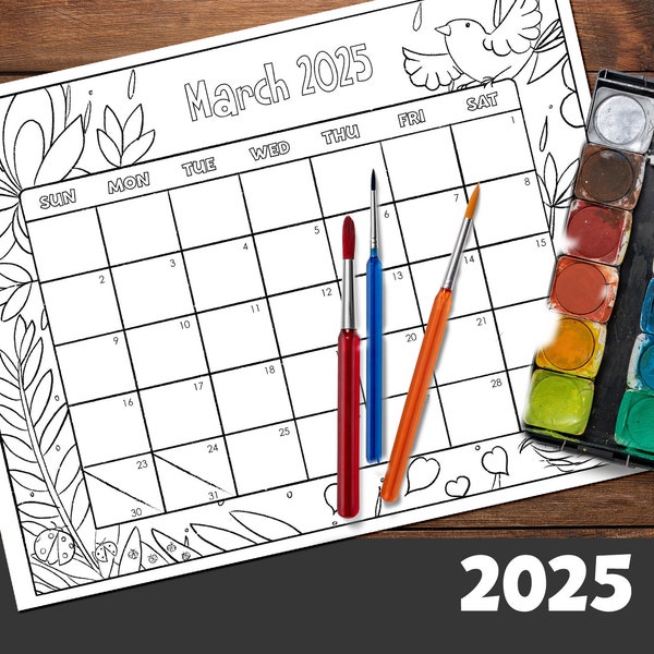 Mandala Calendar - Etsy